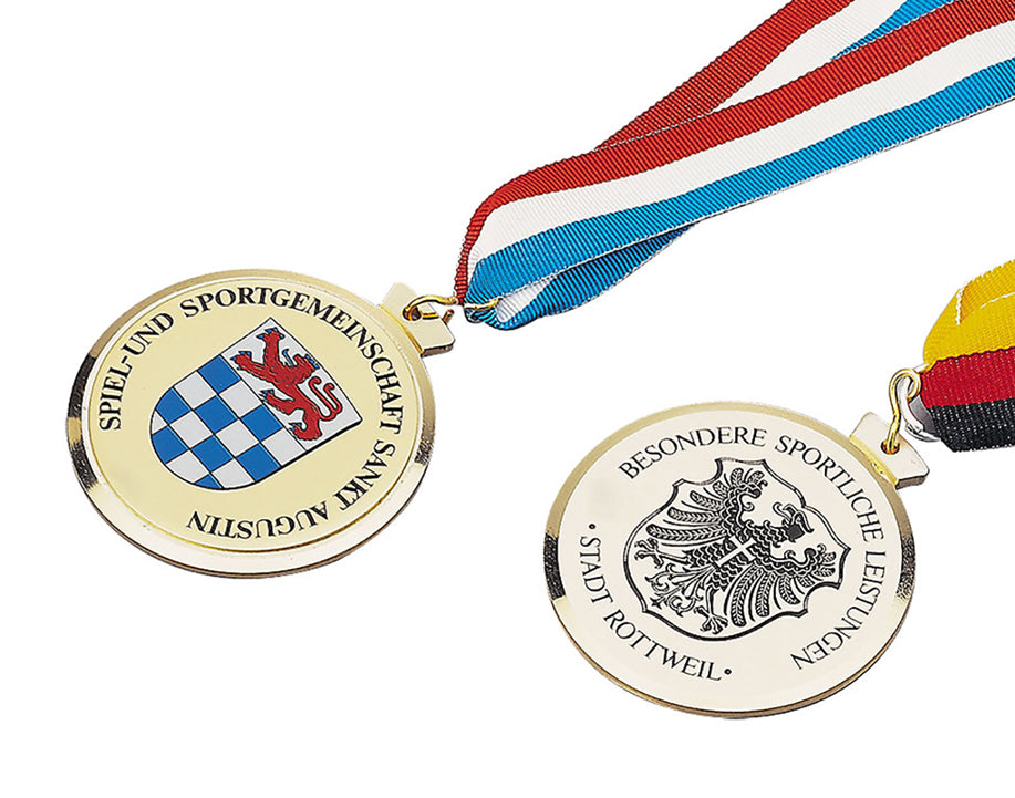 Medaillen NK01 Fäuste Ø 65 mm - inkl. Band bereits fertig montiert