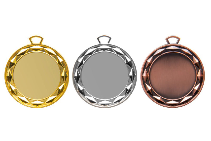 Medaillen 9196 Ø 70 mm - inkl. Alu Emblem in 50 mm und - Band fertig montiert