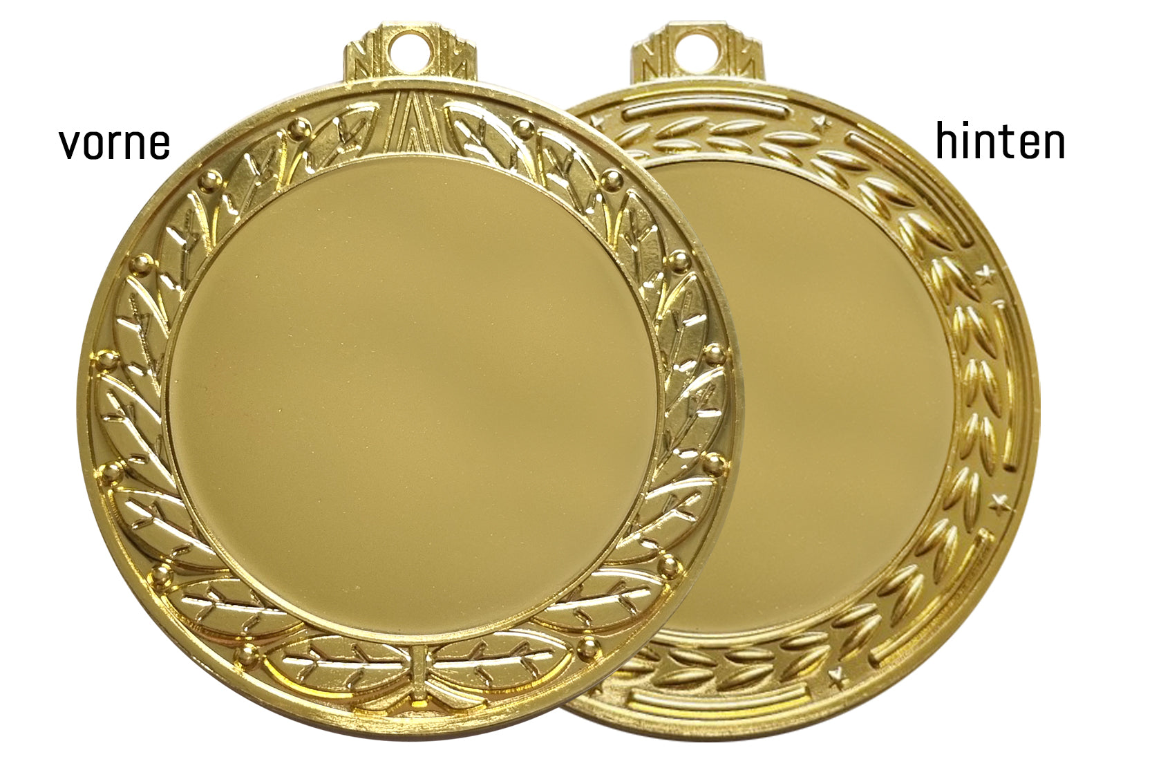 Medaille ME0170 Ø 70 mm - inkl. Alu Emblem in 50 mm und - Band fertig ...